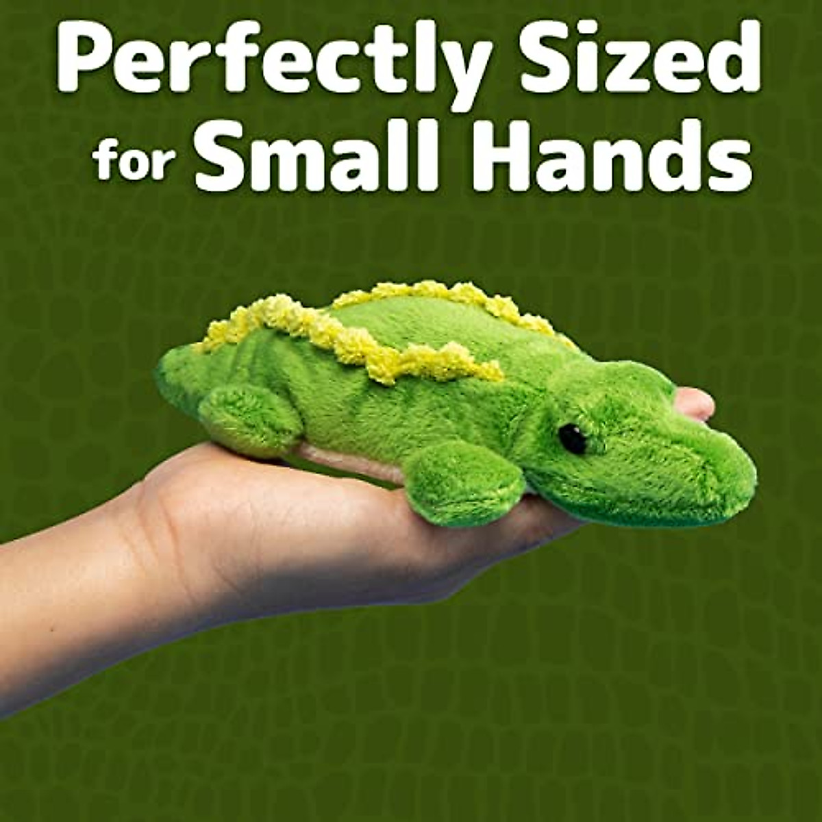 PREXTEX Plush Alligator Toys Stuffed Animal w/ 3 Alligator Baby Stuffed Animals - Big Alligator Zippers 3 Little Plush Baby Alligators - Alligator Plush Toys for Kids 3-5 - Gift for Alligator Lovers