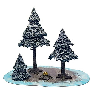 Monster Scenery Ice Wilds: Snow Pine Forest Double Pack (2 Items)