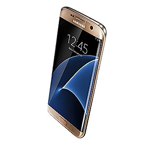Samsung Galaxy S7 Edge Factory Unlocked Phone 32 GB - Internationally Sourced (Middle East/African/Asia) Version G935FD- Platinum Gold