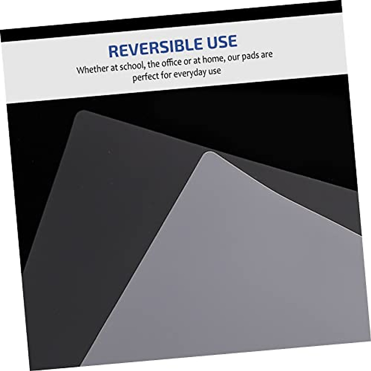 Whiteboard Easel 8 pcs Mat Lapboards Silicone Business and Useful White Think Tablets Cushions Sketch Office Dry Boards Clipboard Supplies Erase Exam Desk Pads Slip Clear Desk Pad