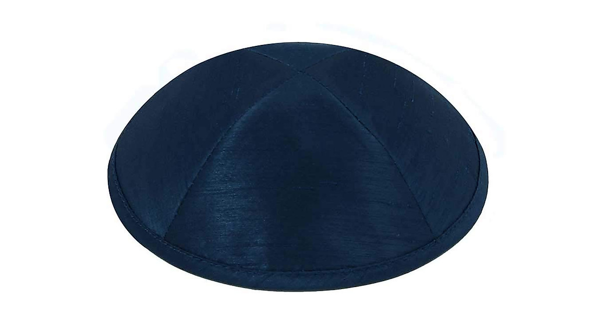 Customizable Raw Silk Kippahs for Events - Zion Judaica Deluxe Yarmulkes