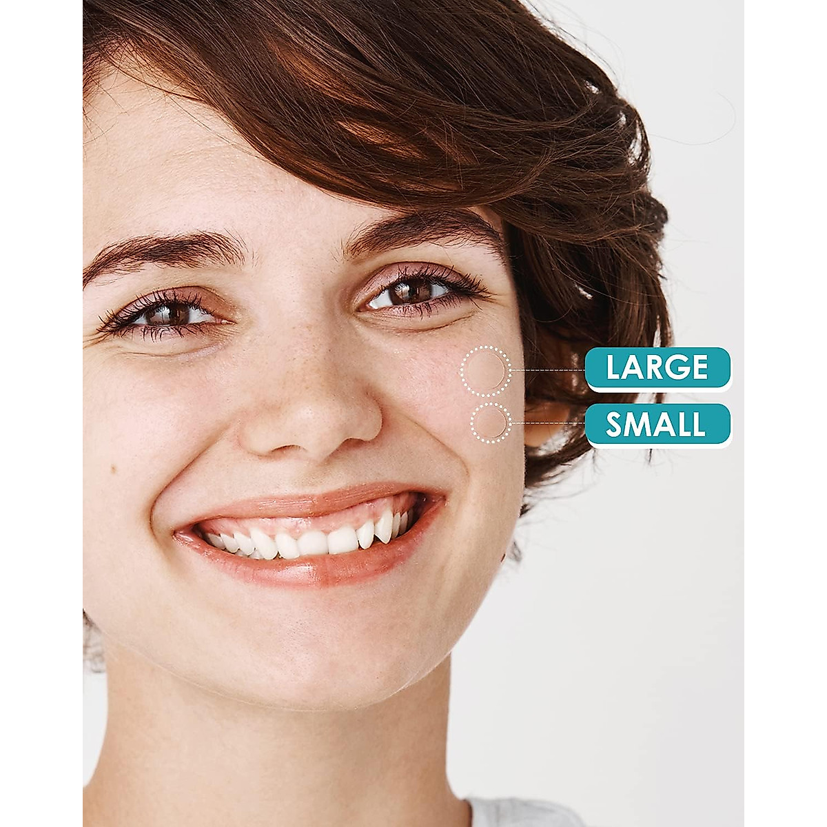 Pimple Patches for Face, Hydrocolloid Acne Patches with Tea Tree Oil for Spot Treatment, Zit Patch, Blemish Cover, Two Sizes, Vegan, Cruelty Free (144 Count (Pack of 1))