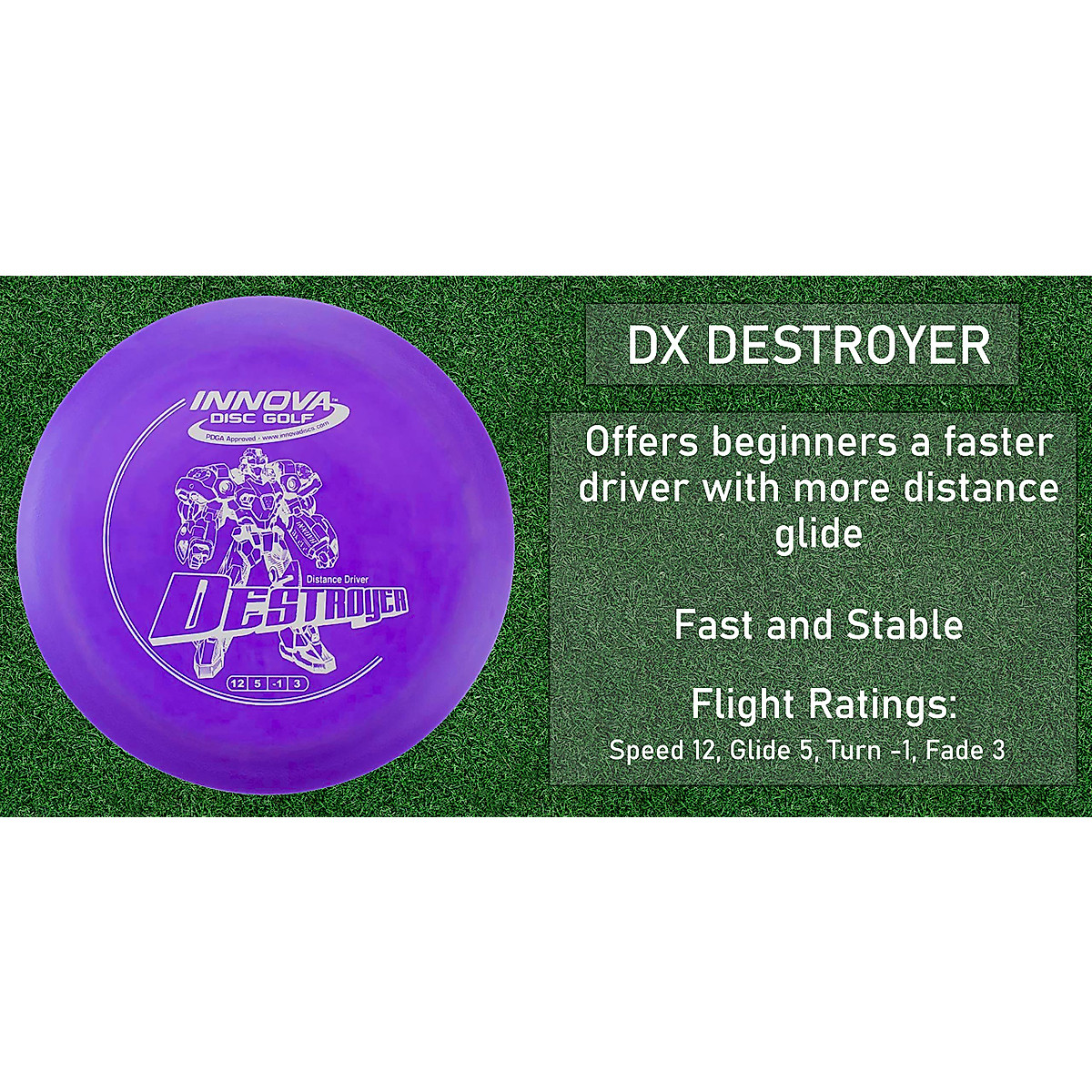 Innova Disc Golf Starter Set –Colors May Vary 160-180g – Disc Golf Putter, Disc Golf Driver, Mid-Range, Frisbee Golf Disc Set, Beginner Disc Golf Set