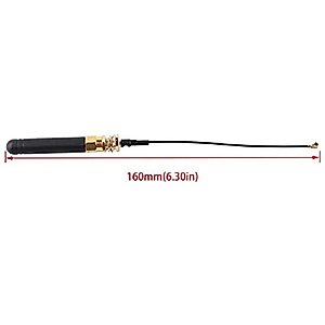 LoRa Antenna Pigtail 915MHz 2dBi U.FL IPEX to SMA Connector for ESP32 Lora OLED CubeCell Board IOT Internet of Things (Pack of 4)