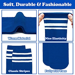 Youth Soccer Socks Kids Boys Soccer Socks Youth Baseball Socks Baby Toddler Knee High Socks Girls Soccer Socks Kids