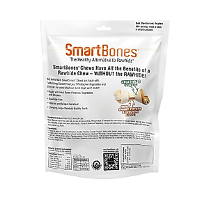 Smartbones Mini Chews with Real Sweet Potato 32 Count, Rawhide-Free Chews for Dogs