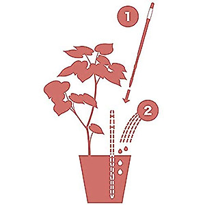 IPPINKA Sustee Aquameter, Set of 4, Plant Soil Moisture Sensor (Green, Medium)