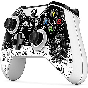 Skinit Decal Gaming Skin Compatible with Xbox One S Controller - Officially Licensed Disney The Nightmare Before Christmas Sally Art Design