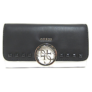 GUESS Women's Devyn SLG Slim Clutch Black Multi One Size