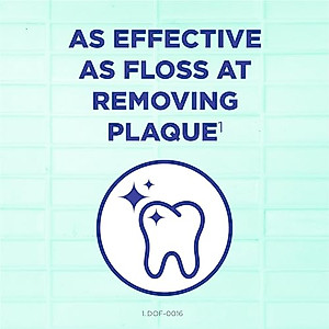 GUM Soft-Picks Advanced, Easy to Use Dental Picks for Teeth Cleaning and Gum Health, Disposable Interdental Brushes with Convenient Carry Case, Dentist Recommended Dental Picks, 90ct (3pk)