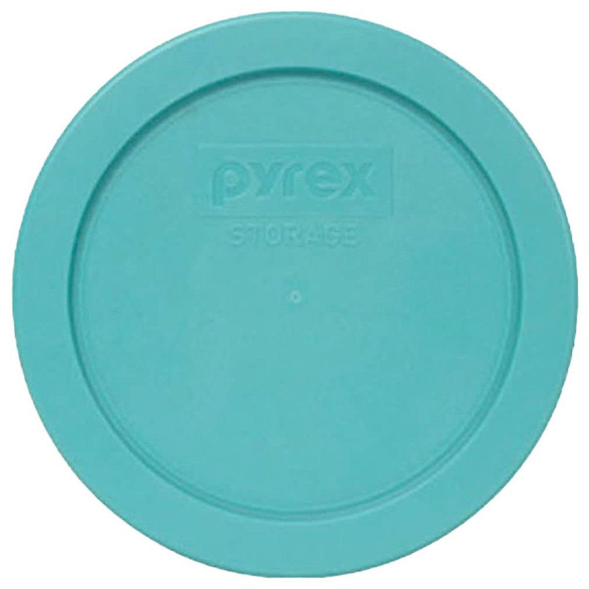 Pyrex Turquoise (3) 7202-PC, (3) 7200-PC, (2) 7201-PC, & (2) 7210-PC Plastic Food Storage Replacement Lids, Made in USA
