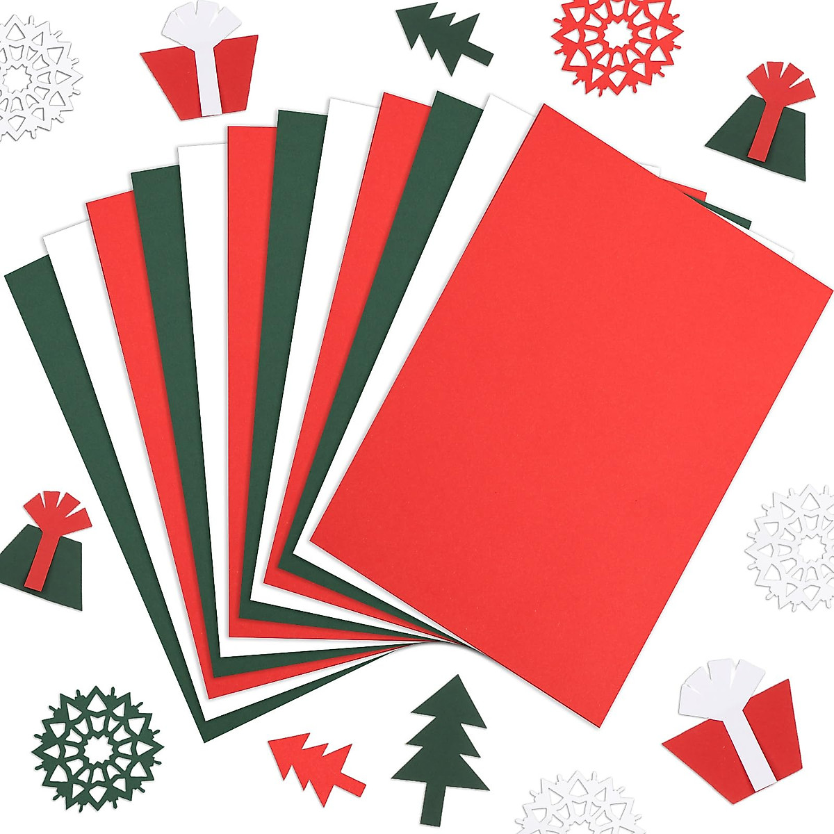 Sasylvia 600 Sheets Valentine's Day Construction Paper Bulk, 8.5 x 11 Colored Printer Paper A4 Art Paper 120g Thick Bulletin Board Pap for Valentine Day DIY Crafts Classroom Supplies(Colorful)