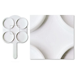 Acopelo Milk Sampling Tray, Milk Sampling Collection Tray, Mastitis Detection Board, Animal Husbandry Supplies-1 Pack