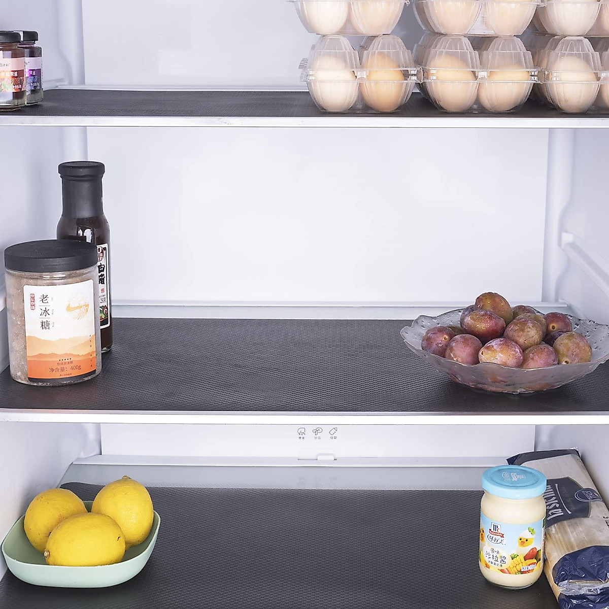 Bloss Shelf Liner 12In*6.5Feet + Black Cabinet Liner 12In*20Feet