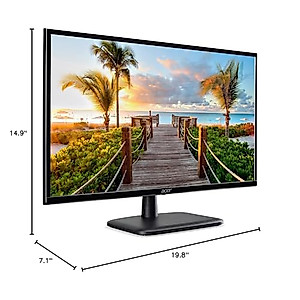 Acer EK220Q Abi 21.5" Full HD (1920 x 1080) VA Monitor | 75Hz Refresh Rate | 5ms Response Time | 1 HDMI & 1 VGA Port (HDMI Cable Included)