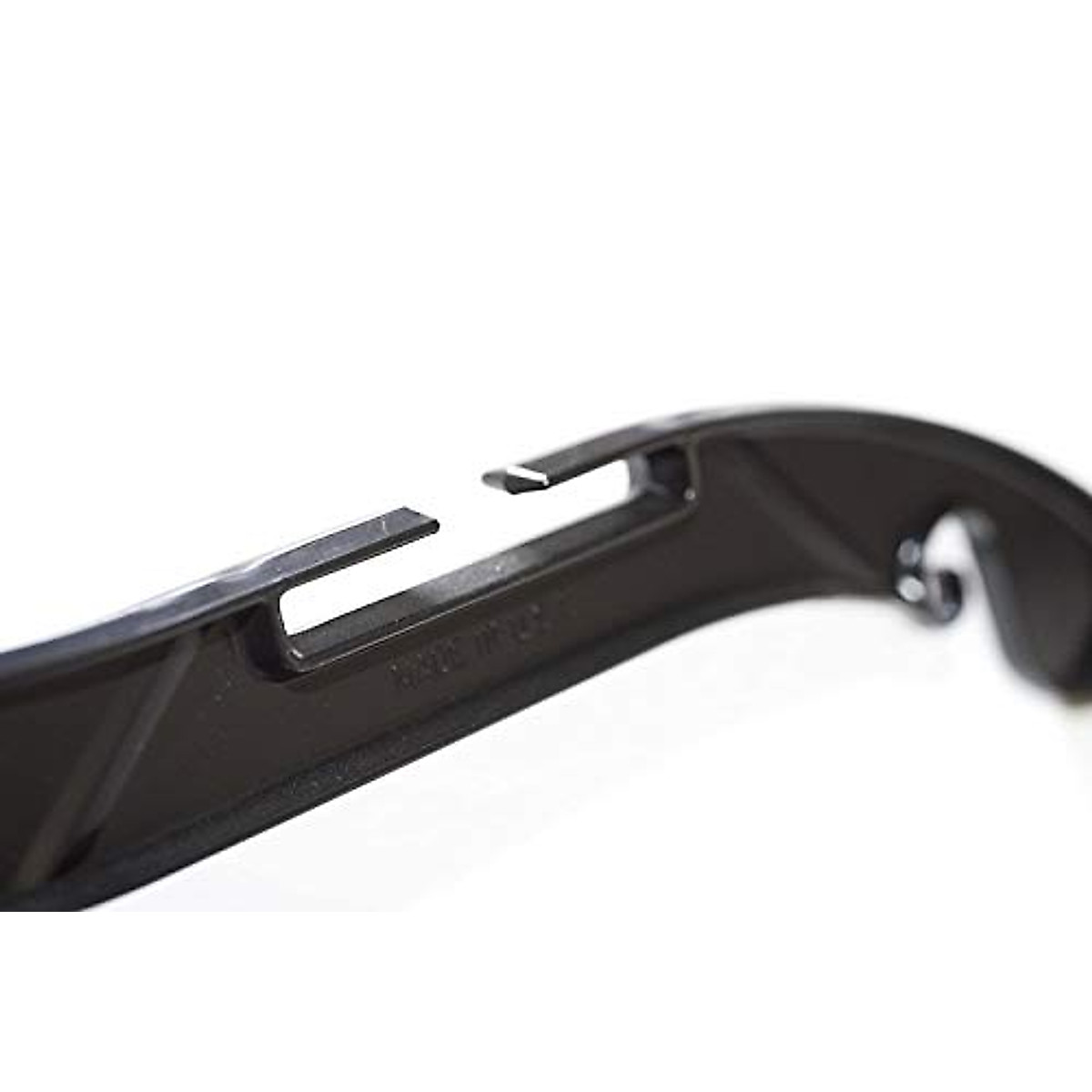 NAHANCO 2505BHHU Plastic Shirt Hanger with Black Hook Home Use Pack of 50, Black, 17"