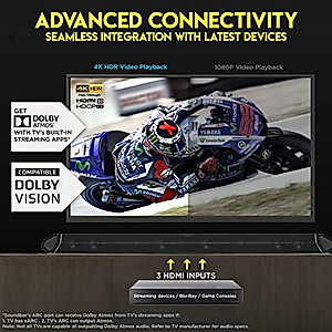 Nakamichi Shockwafe Ultra 9.2.4 Channel 1000W Dolby Atmos/DTS:X Soundbar with Dual 10" Subwoofers (Wireless) & 4 Rear Surround Speakers. Enjoy Plug and Play Explosive Bass & High End Cinema Surround