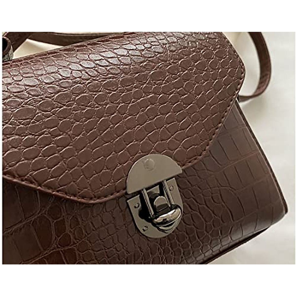 Purses and Handbags for Women Hobo Bags Women Tote Bags Leather Crossbody Shoulder Bags (Dark Brown)