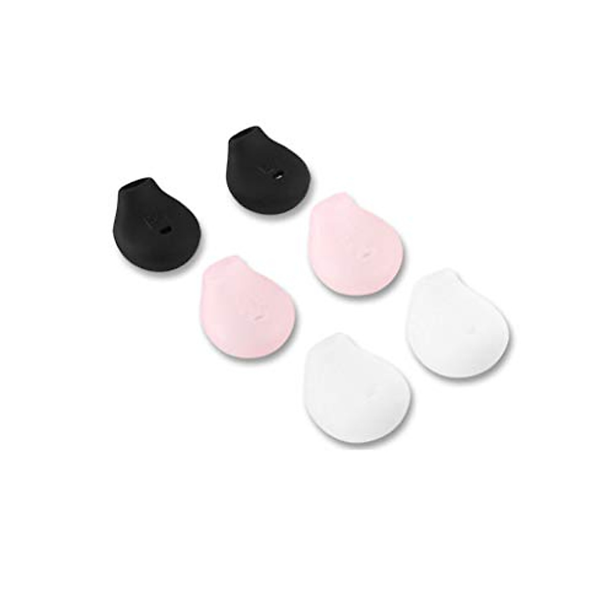 Sara-u 10pcs/lot Soft Silicone Ear Pads Eartips, Compatible for Sony WI-SP500, for Samsung S7 S6 Edge 9200 Level U in-Ear Headphones Earphone