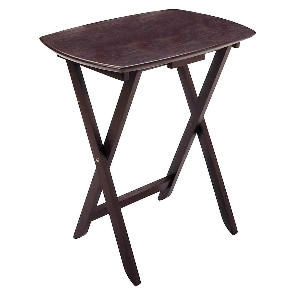 Winsome Chandler Snack Tables, Dark Espresso finish