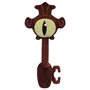 Duwseal Owl House King Plush Doll Flapjack Plushie Toy Soft Animal Stuffed Pillow Figure Xmas Children Gifts (Portal Key, OneSize)