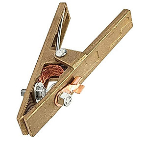 300A Brass A-shape Ground Welding Earth Clamp Welder Earth Ground Cable Copper Grip Clip Clamp for Welding Machine
