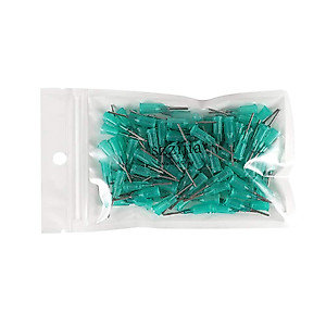 100pcs 18 Gauge 1/2" Green Blunt Dispensing Needles Syringe Needle Green