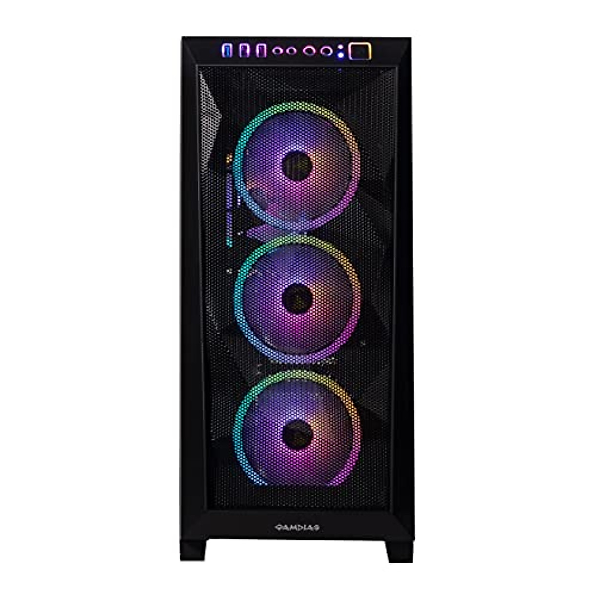 Velztorm Pilum CTO Powerful Gaming Desktop PC Liquid-Cooled (AMD Ryzen 7 3700X 8-Core, 16GB DDR4, 512GB PCIe SSD+1TB HDD (3.5), GeForce RTX 3060 12GB, 120mm AIO, RGB Fans, 750W PSU, WiFi-N, Win11P)
