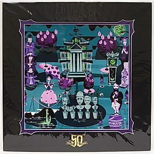 Print Disney Haunted Mansion 50th Fine Art 1313 Grim Harbor