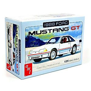 Skill 2 Model Kit 1988 Ford Mustang GT 1/25 Scale Model by AMT