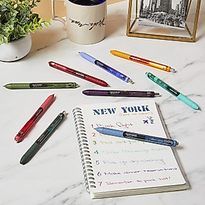 Paper Mate InkJoy Gel Pens, Medium Point, Pure Blue, 12 Count