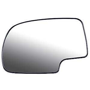 SCITOO Replacement Mirror Glass Driver Side Compatible with 1999-2006 for Chevy Silverado Pickup 2007 for Chevy Silverado Pickup 2000 for Chevy Suburban 2001-2006 for GMC Yukon XL for GMC Sierra