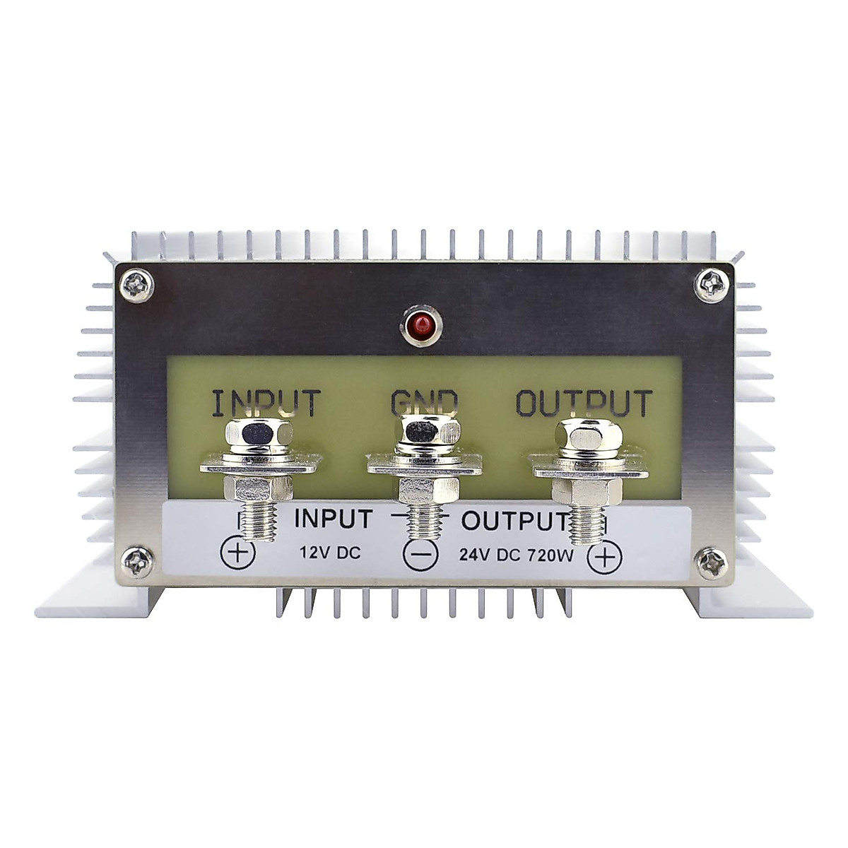Cllena Waterproof DC/DC 12V to 24V Boost Converter 30A 720W Step Up Voltage Regulator Module Car Power Supply Voltage Transformer (Input 10V-16V)