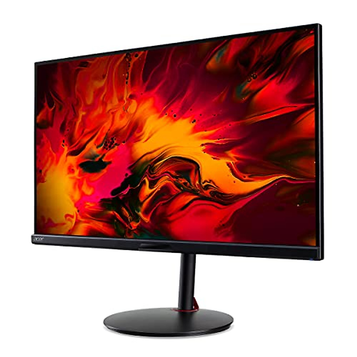 Acer Nitro XV282K KVbmiipruzx 28" UHD (3840 x 2160) Agile-Splendor IPS Gaming Monitor | AMD FreeSync Premium | 144Hz | 1ms | TUV/Eyesafe | 1 Display Port 1.2, 2 HDMI 2.1 & 4 USB Ports,Black