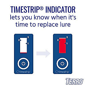 TERRO T2950 Closet & Pantry Moth Trap Killer Plus Alert -Attract, Trap, and Kill Clothes, Grain, Flour, Meal, and Seed Moths