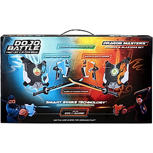 Dojo Battle Little Tikes Dragon Masters 2 Player Electronic Battling Game with Swords & Blasters, Multicolor (574736EUC)