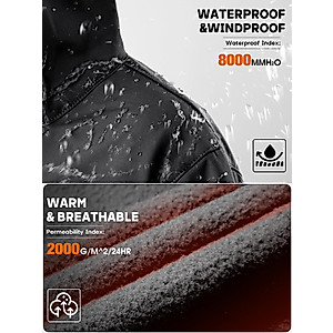 FREE SOLDIER Men's Outdoor Waterproof Soft Shell Hooded Military Tactical Jacket (Black XX-Large/US)