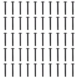 Computer Case Fan Screws 50pcs 30mm Metal Heavy Duty Pc Case Fan Screws Computer Cooling Fan Mount Screws Self-Tapping Screws