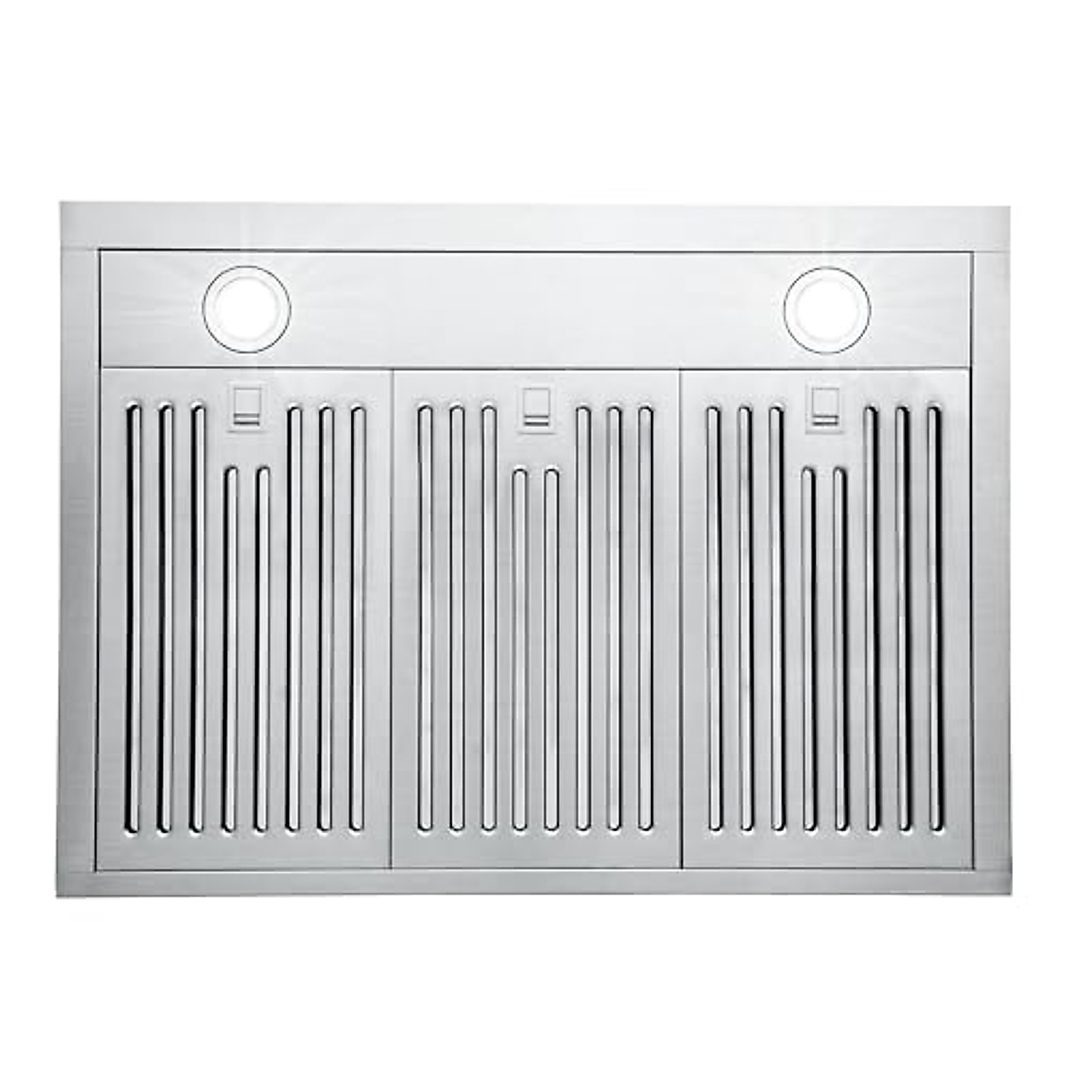 COSMO COS-KS6U30 30 in. Haven Collection 500 CFM Ducted Under Cabinet Range Hood, Touch Controls, LED Lights, Stainless Steel, 30 inch