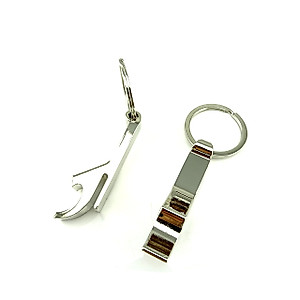 Honbay 2pcs Keychain Bottle Opener - bartender bottle opener - Zinc Alloy Bottle/Can Opener - Versatile & Durable - Premium Keyring Bottle Opener - Metal Pendant Animal Style Beer Keychain Opener