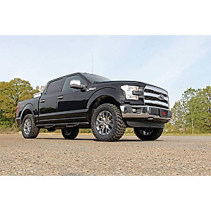 Rough Country 2" Leveling Kit for 2014-2024 Ford F-150 | Anodized Red - 569RED