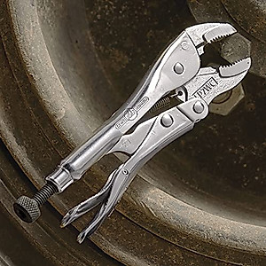 Malco Eagle Grip LP7WC 7 in. Curved Jaw Locking Pliers with Wire Cutter