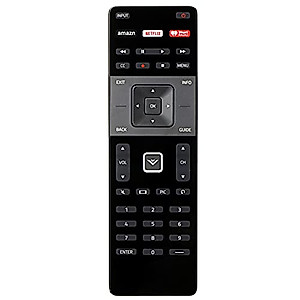 XRT122 Replace Remote fit for Vizio TV D43f-E2 D32f-E1 D39f-E1 D43f-E1 D48f-E0 D50f-E1 D55f-E0 D55f-E2 E40C2 E65x-C2 E55-C2 D48-D0 E55-C1 E550i-B2 E241i-B1 D40U-D1 E60-C3 D70-D3 D43-D2 D28H-D1 D32H-D1