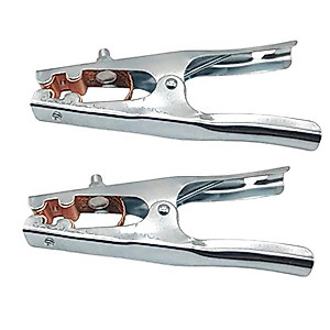 ULTECHNOVO Welding Clamps 500A Electroplated Welding Earth Clamp Welding Electrode Holder Ground Clip Welder Accessories Tool for Manual Welder Copper