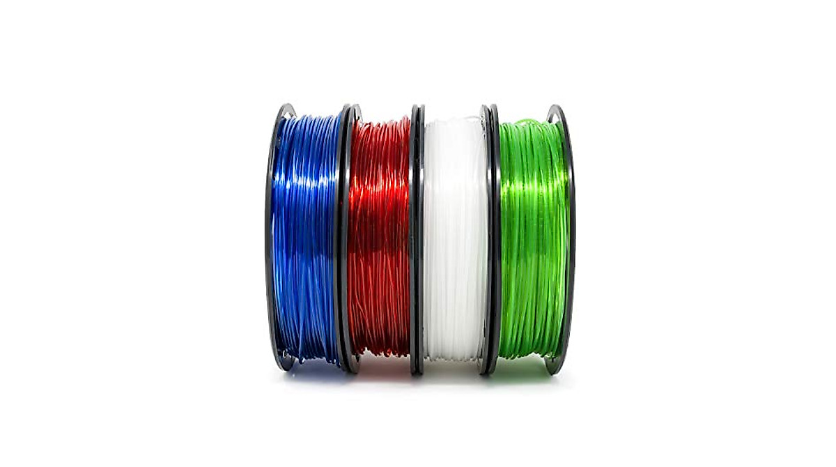 Gizmo Dorks 3D Printer Filament 4-Color Sample Pack | Flexible ...