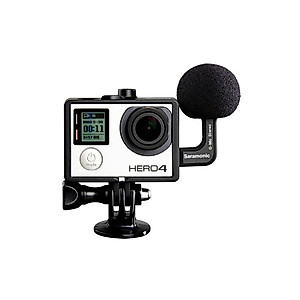 Saramonic G-Mic Microphone for GoPro Cameras Hero4, Hero3+, Hero3 (Black)