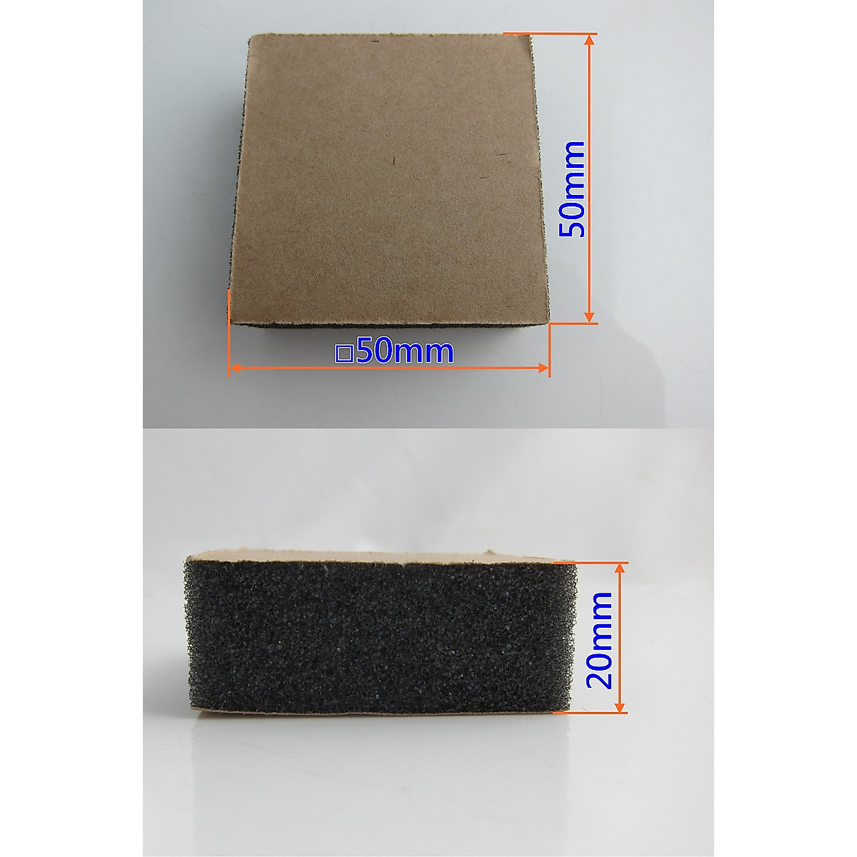 Goedrum Foam Pack 20mm Thick - Drum Trigger Cushion for DIY (Two Adhesive Sides)