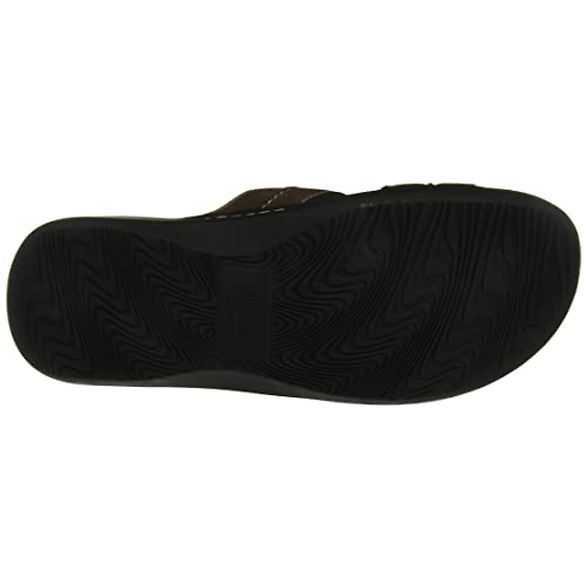 Dockers Men's Slide Sandal, Dark Brown, 10 Wide