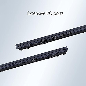 ASUS ExpertBook B1 B1500 15.6" FHD (Intel 4-Core i5-1135G7, 40GB RAM, 2TB PCIe SSD, Military Grade Durable) Business Laptop, Fingerprint, Backlit, 3-Year Warranty, IST HDMI, Win 10/11 Pro