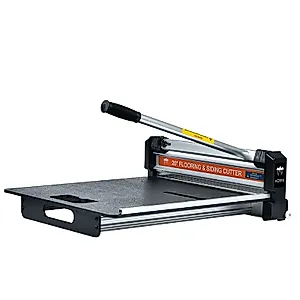 KS EAGLE Laminate Flooring Cutter 13", Cuts Vinyl Plank, Laminate, Engineered Hardwood, Siding, and More - Honing Stone Included (KC510)